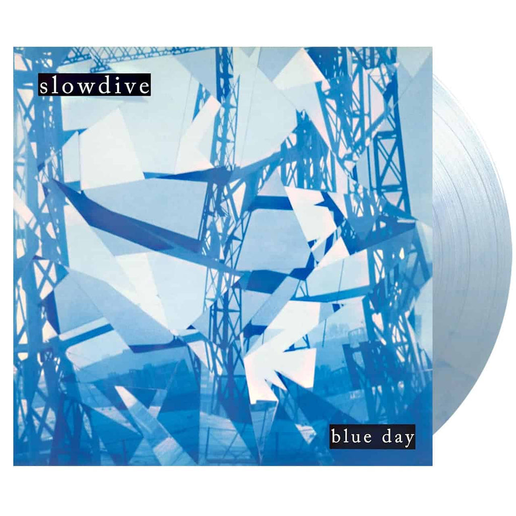 SLOW DIVE Blue Day Vinyl (White Blue Marble, 1LP) – Ted Ellis