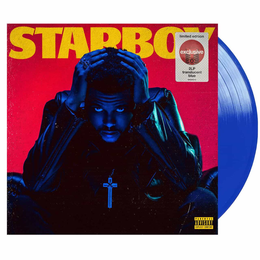 Starboy Vinyl, Cover Dent (Target, Translucent Blue, 2LP) US by THE WE ...