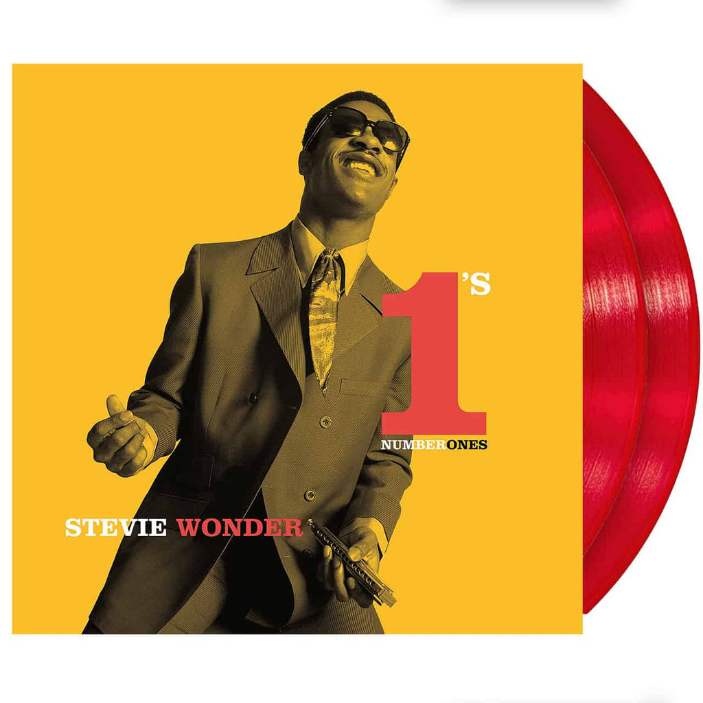 Number 1's Vinyl, Cover Dent (Target, Translucent Red, 2LP) by STEVIE ...