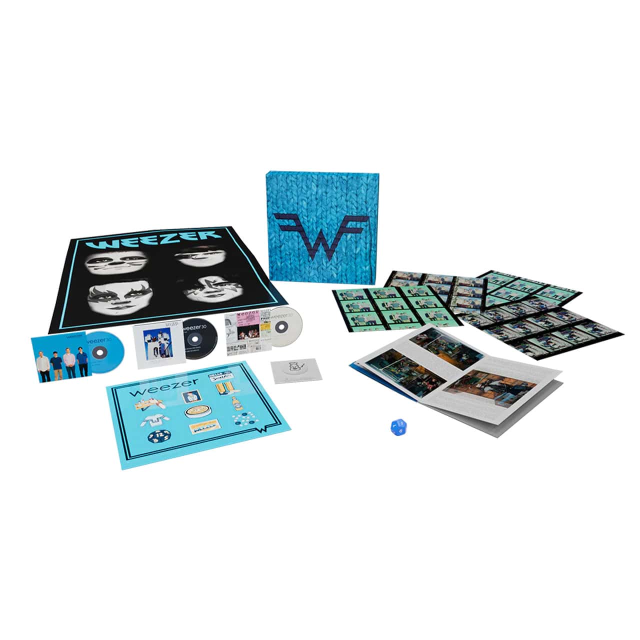 WEEZER Blue 30th Anniversary Super Deluxe CD, Box Set (Digipak) – Ted Ellis