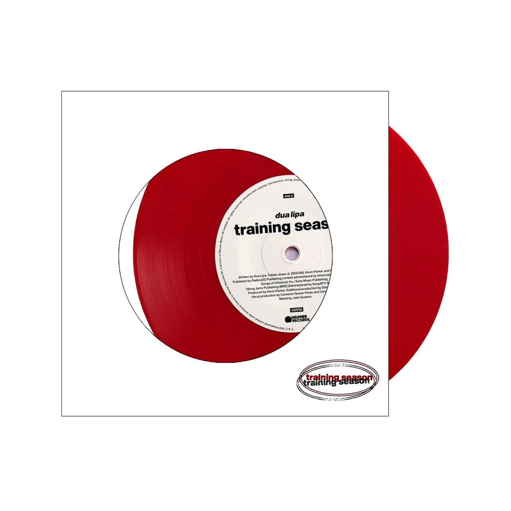 DUA LIPA Training Season Vinyl (Red, 7inch) – Ted Ellis