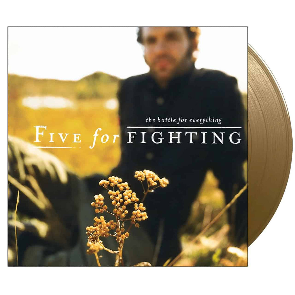 FIVE FOR FIGHTING Battle For Everything Vinyl (Gold, 1LP) – Ted Ellis