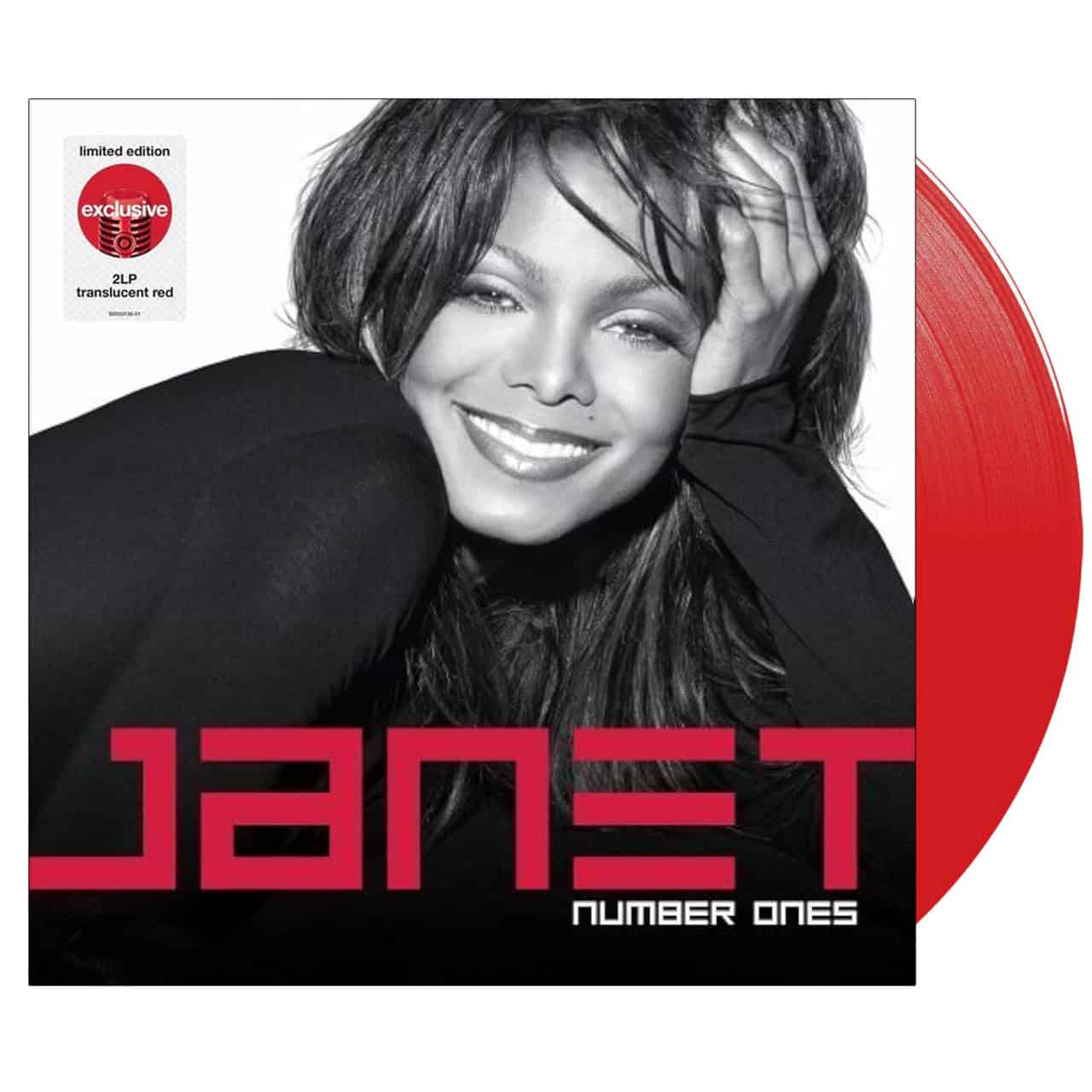JANET JACKSON Number Ones Vinyl (Target, Red, 2LP) – Ted Ellis
