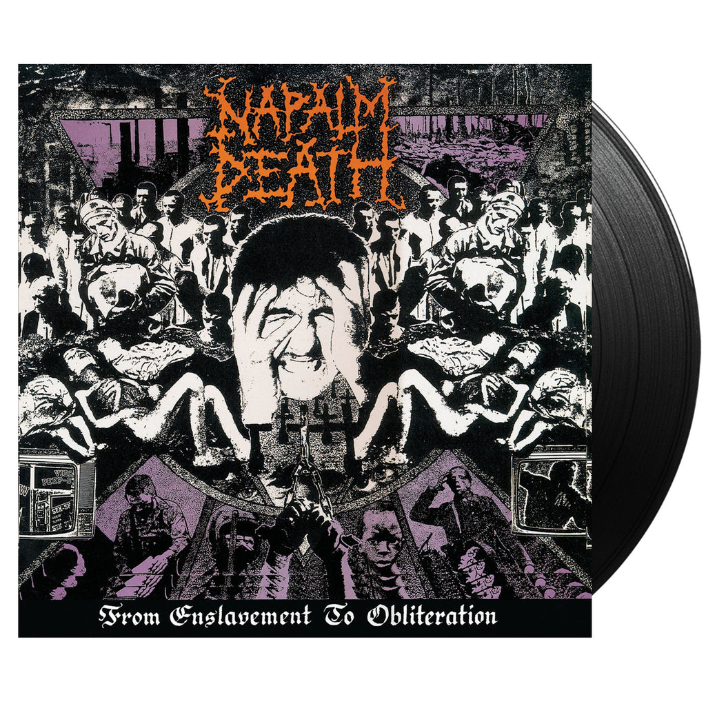 NAPALM DEATH From Enslavement to Obliteration Vinyl (Black, 1LP) – Ted ...
