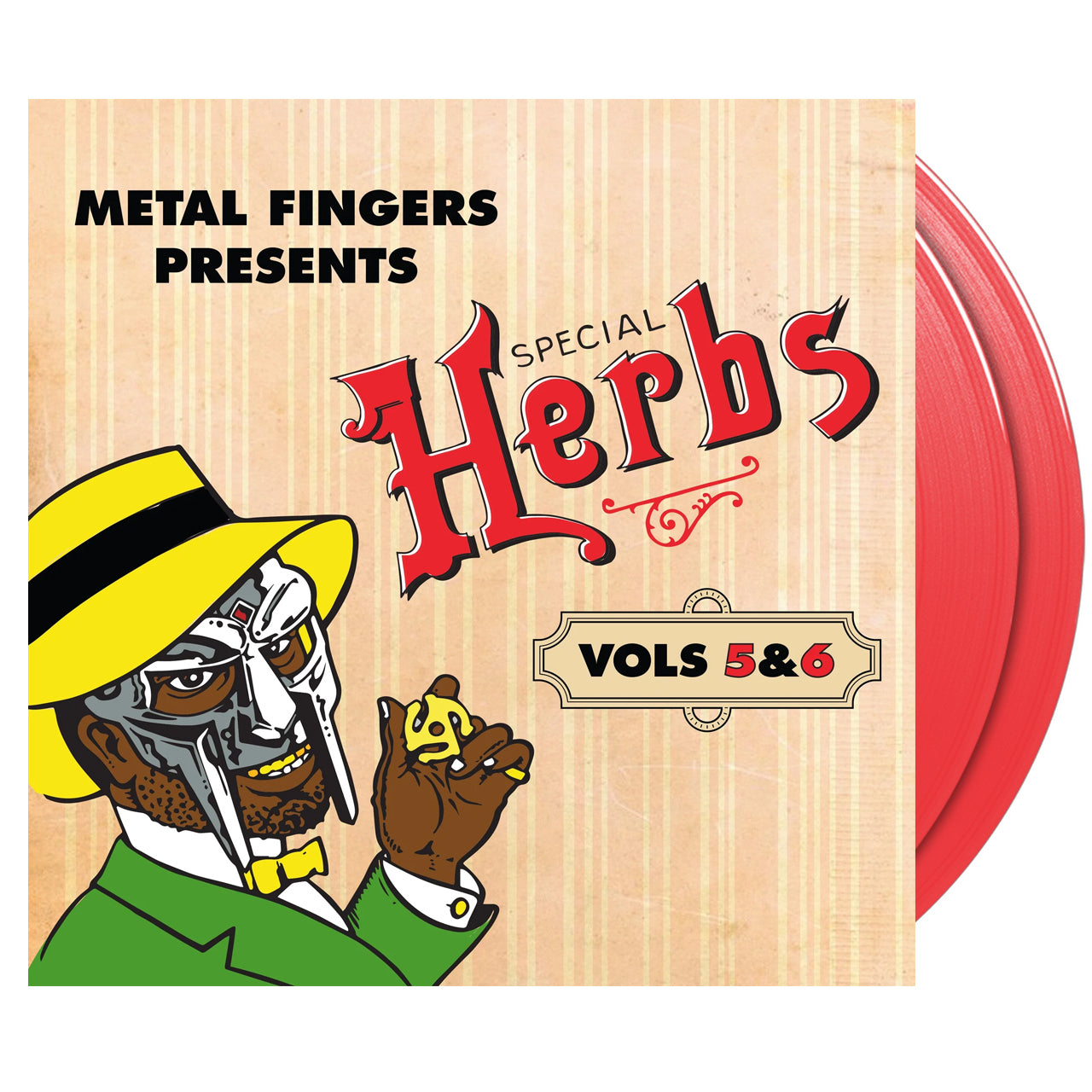 MF DOOM Special Herbs (Vols 5&6) Vinyl (Apple Red, 2LP) – Ted Ellis