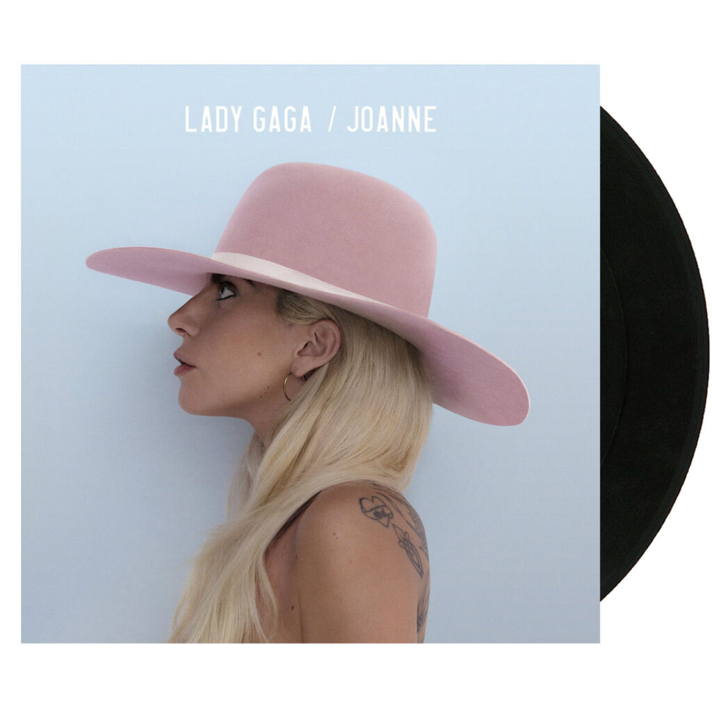 Lady Gaga Joanne Vinyl Cover Dent Black 2lp