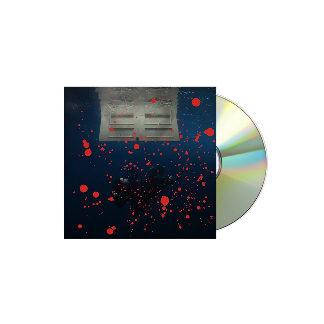 BILLIE EILISH Hit Me Hard And Soft Splatter Paint CD BILLIE EILISH Hit Me Hard And Soft Splatter Paint CD